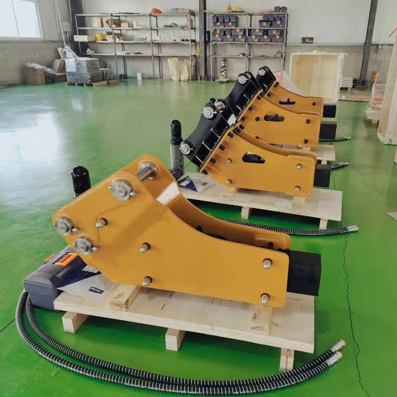 Banana type hydraulic rock breaker hammer backhoe breaker - Excavator ...
