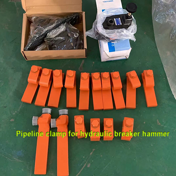 Pipe Holder Clip Clasp Pipe Clamp for Hitachi Excavator Auxiliary ...